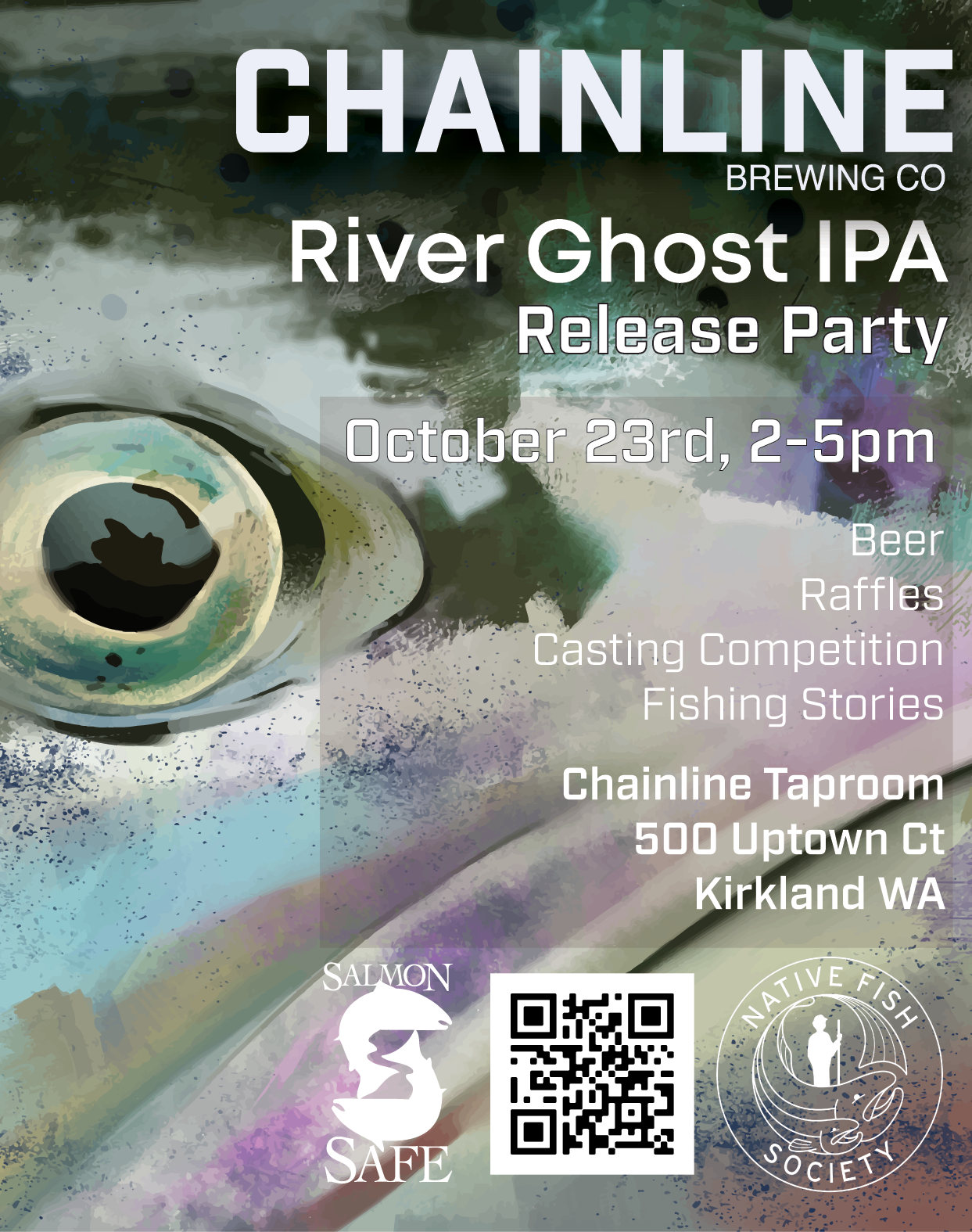 River Ghost IPA release party! | Native Fish Society
